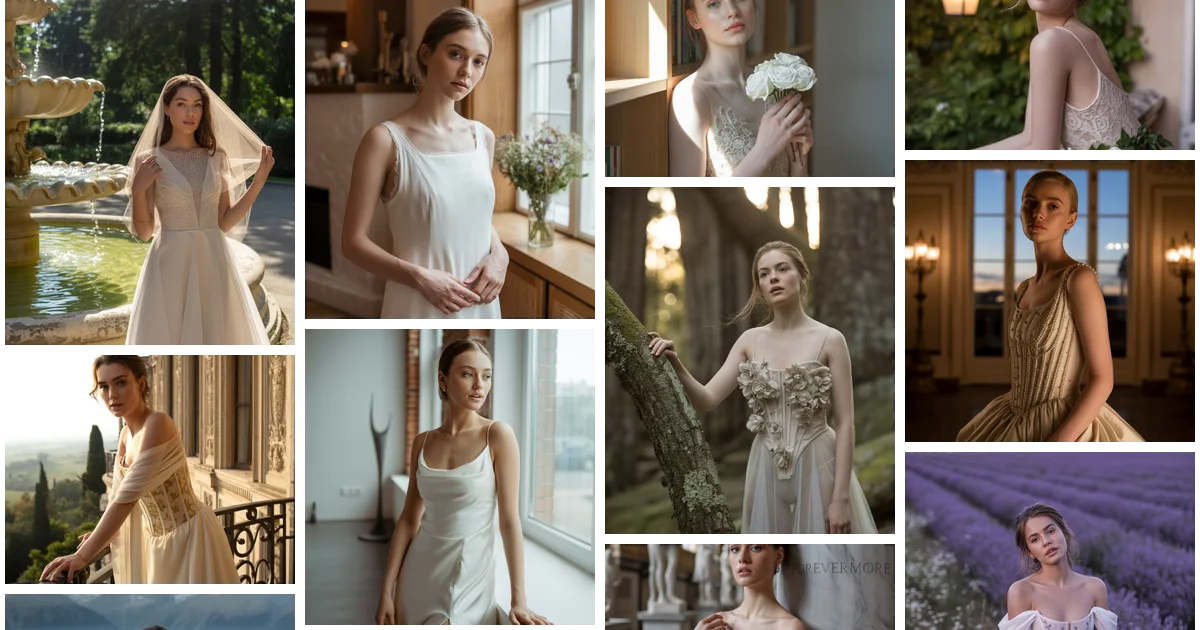 ИИ-фотосессия в свадебном платье | Facee.ru