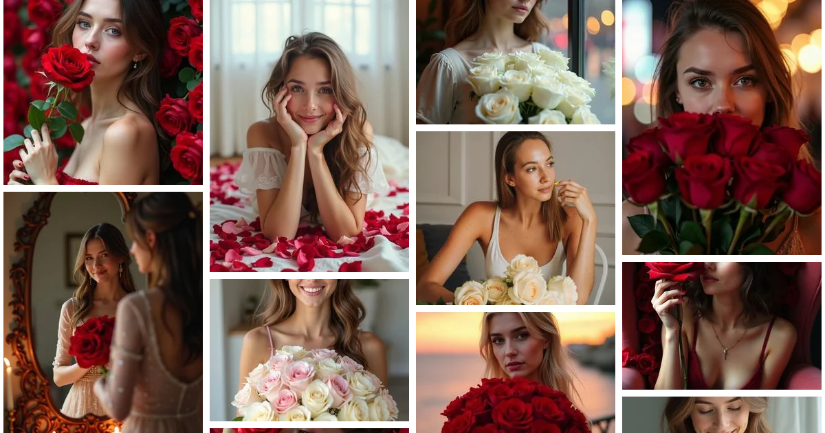 Фотосессия с розами | Facee.ru